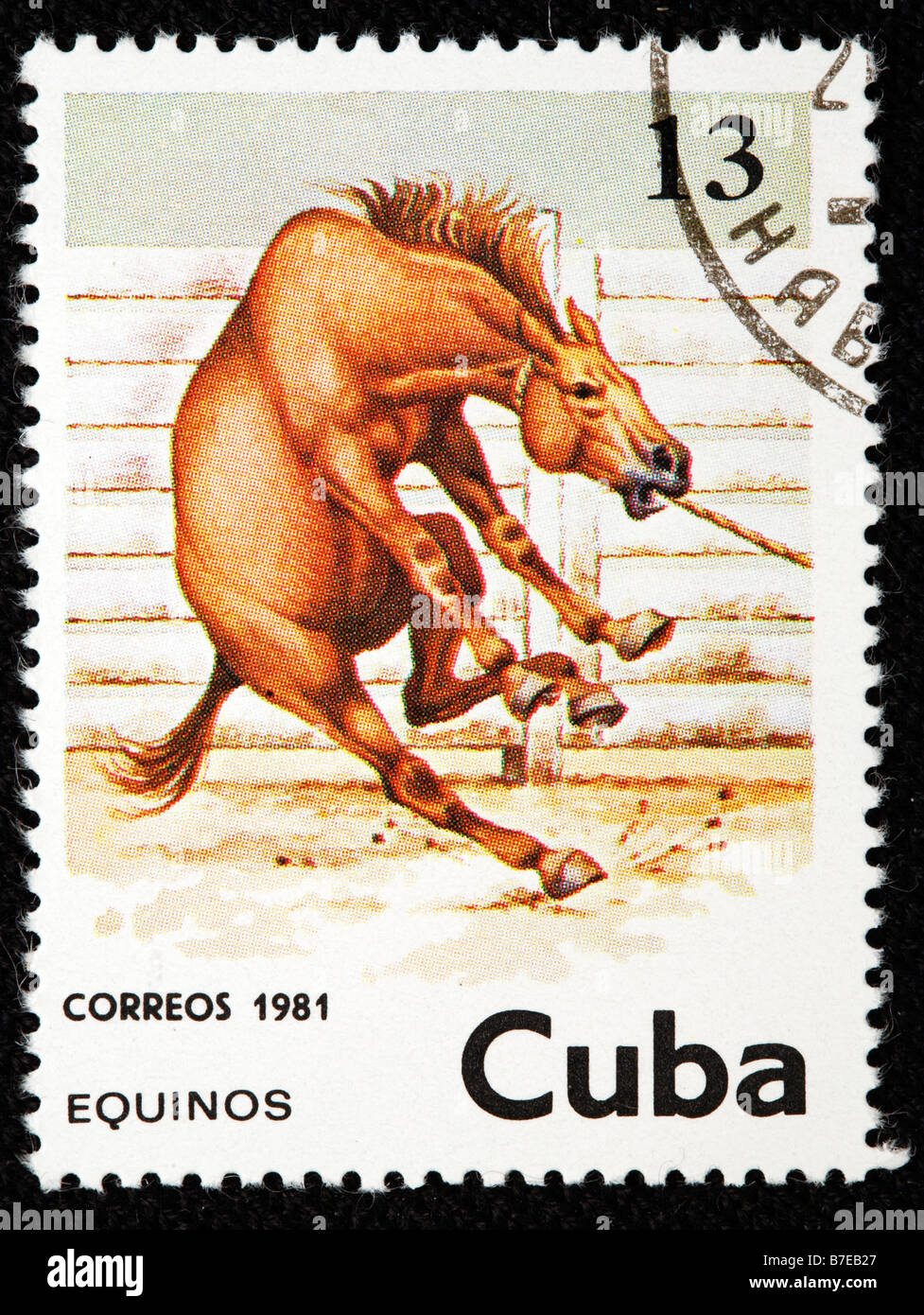 Vintage cuba stamp hi-res stock photography and images - Alamy