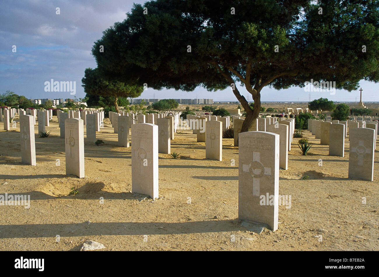 Commonwealth War Graves Commission cemetery Gravestones of soldiers war ...