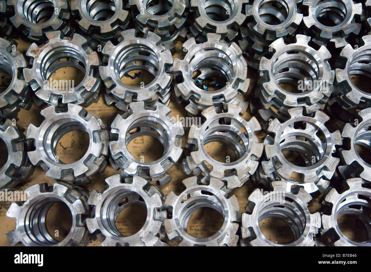 Inside a factory making manufactured goods with steel Stock Photo - Alamy