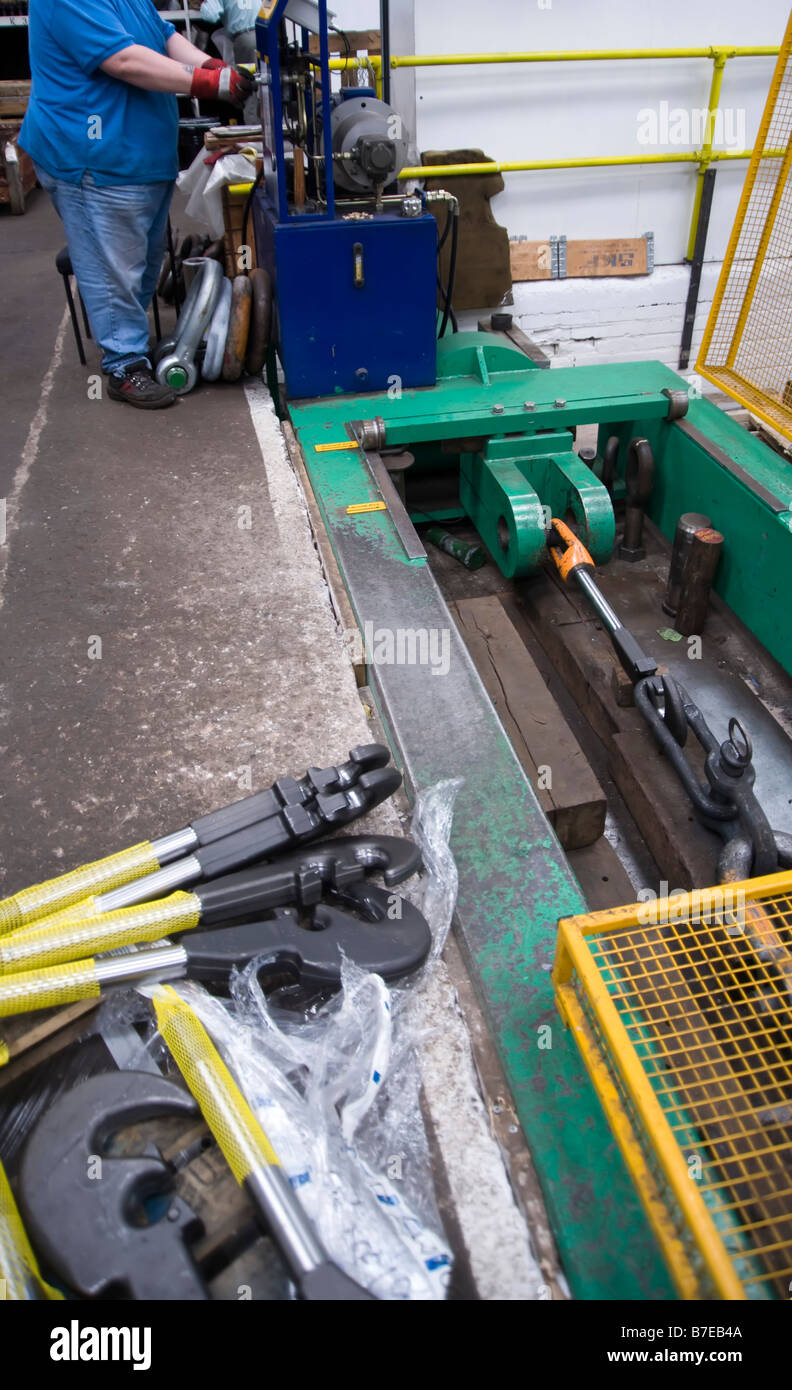 Inside a factory making manufactured goods with steel Stock Photo - Alamy
