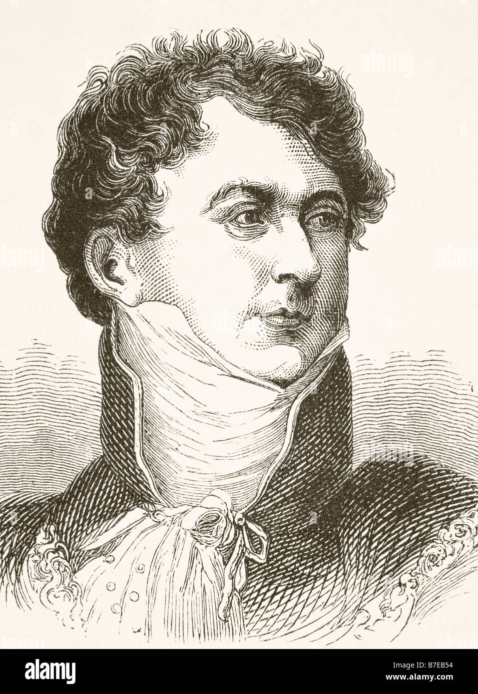 George IV, 1762 - 1830. King of Great Britain and Ireland and King of ...