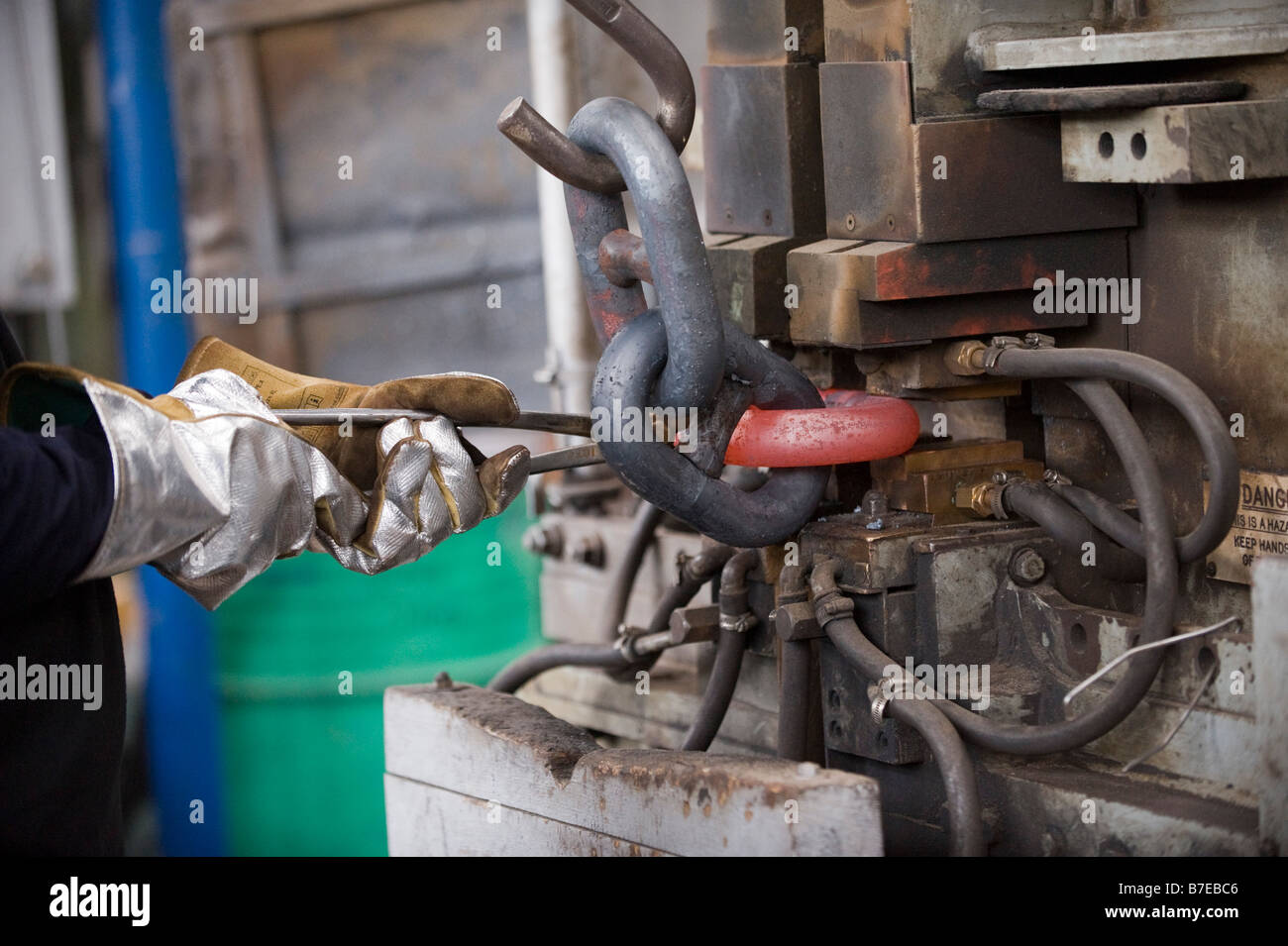 Inside a factory making manufactured goods with steel Stock Photo - Alamy