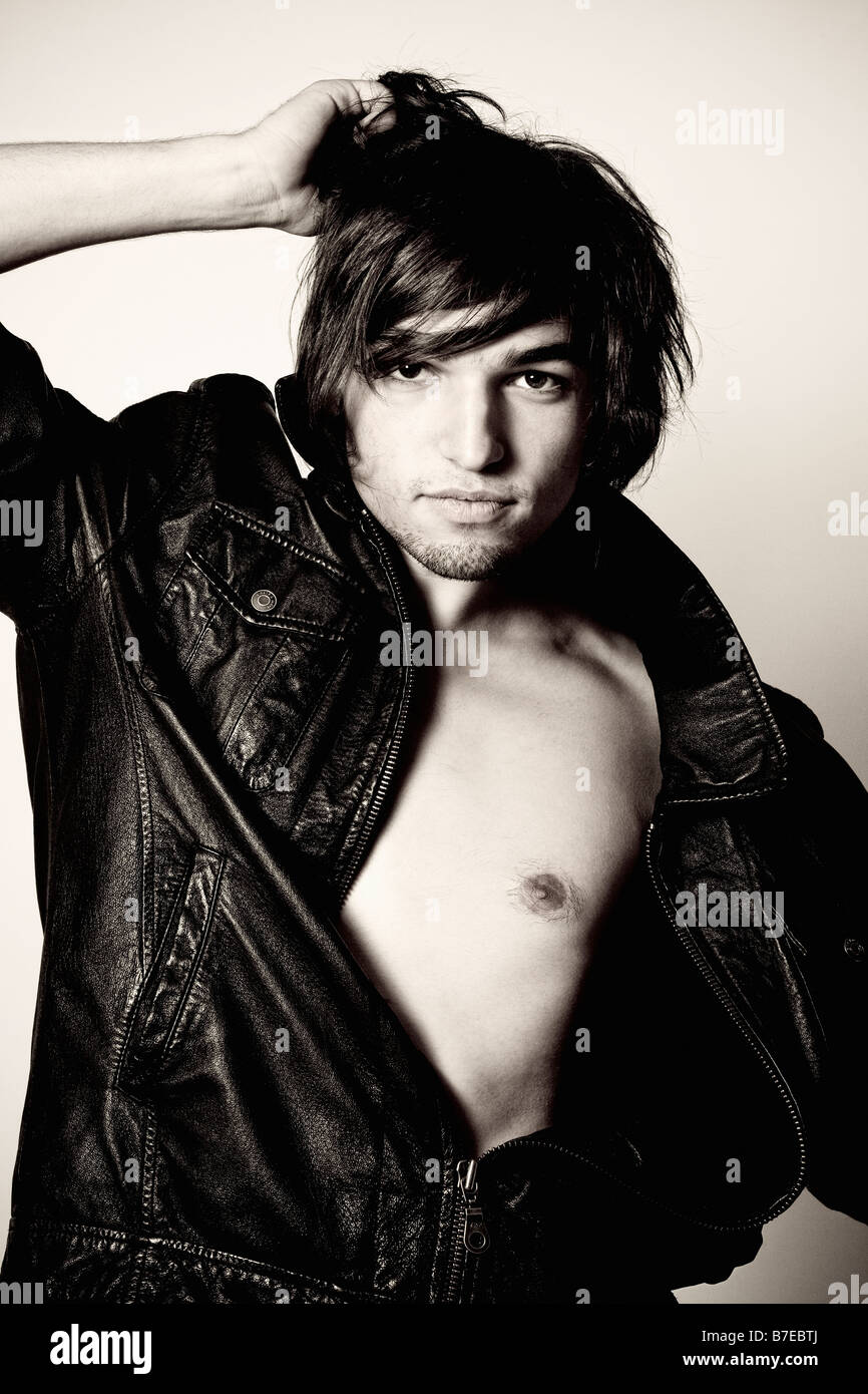 PORTRAIT OF A MAN AGE 20 YEARS Stock Photo - Alamy