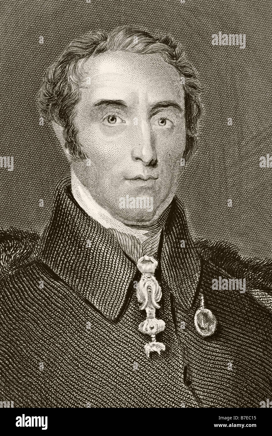 Arthur Wellesley, 1st Duke of Wellington, 1769 - 1852. British soldier ...