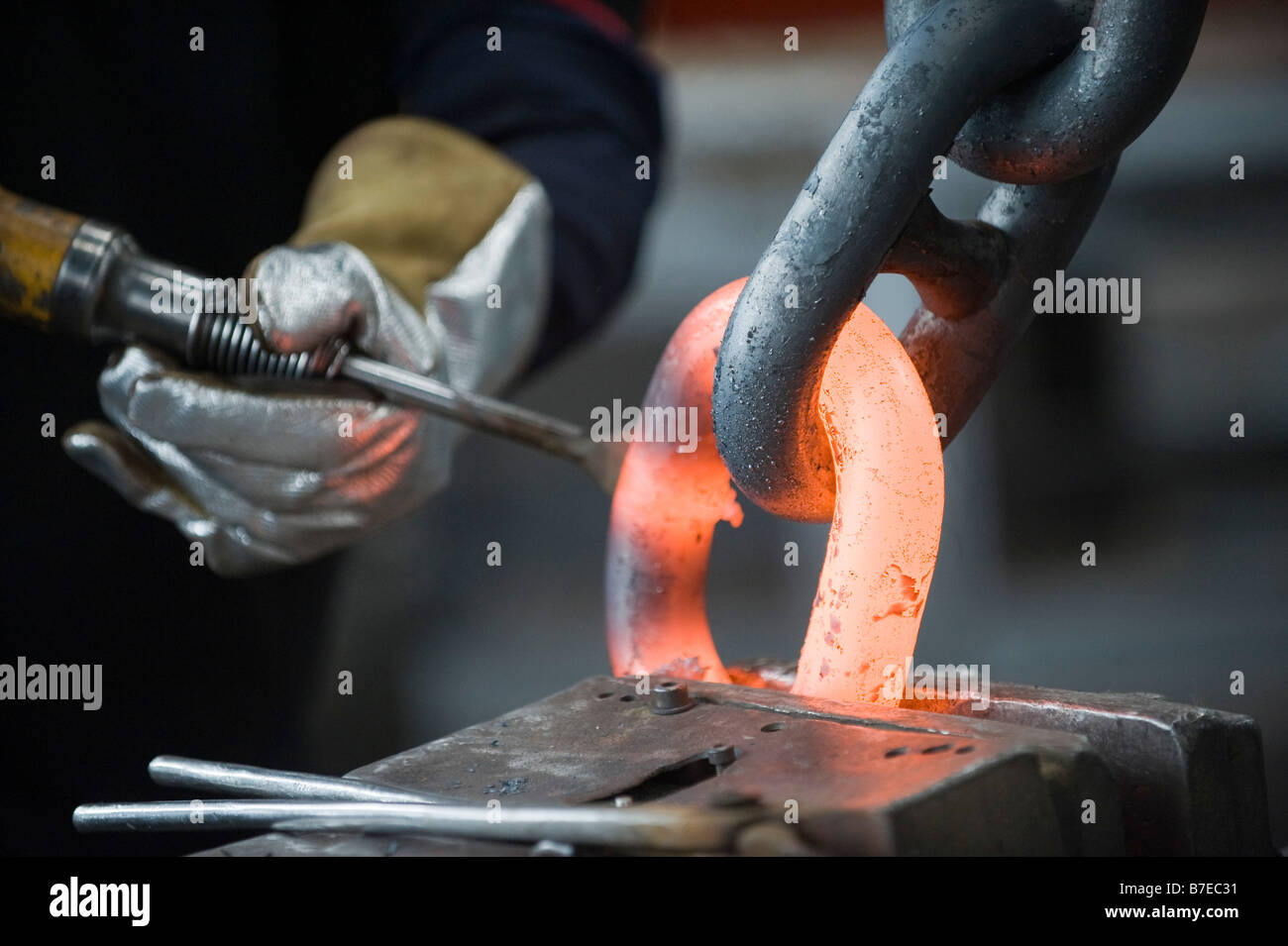 Inside a factory making manufactured goods with steel Stock Photo - Alamy
