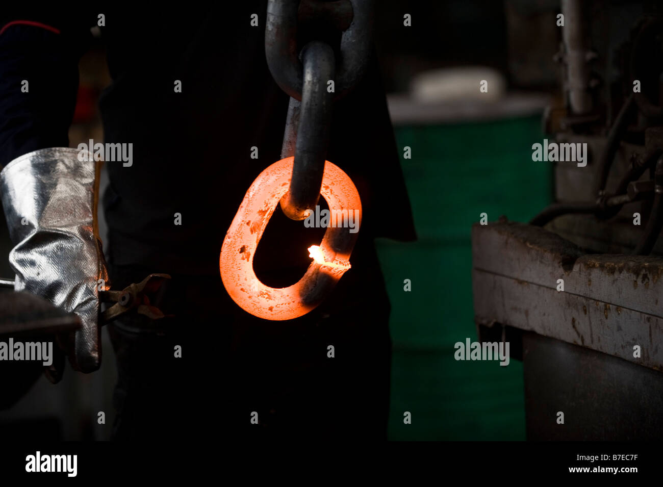 Inside a factory making manufactured goods with steel Stock Photo - Alamy
