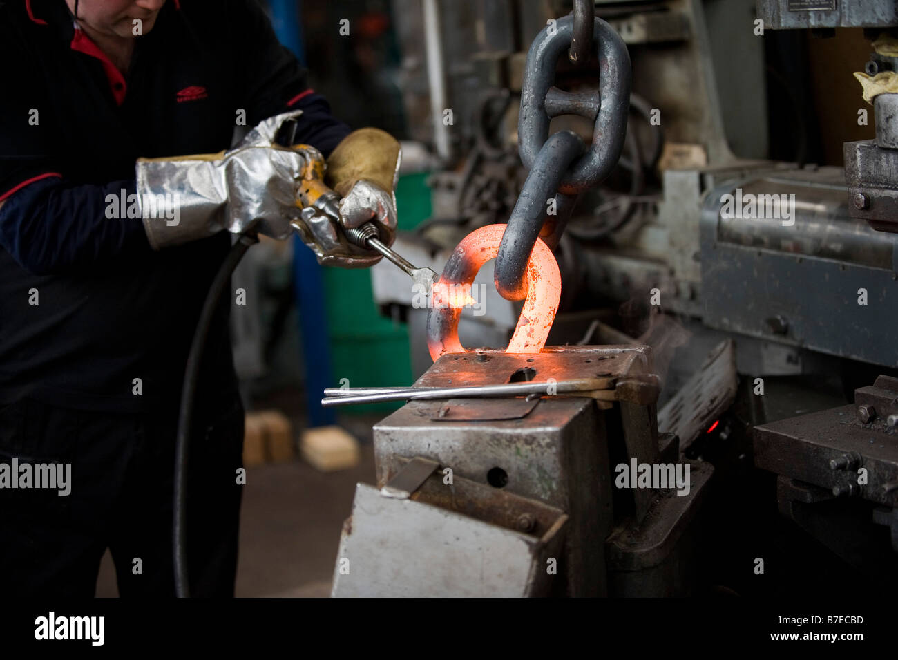 Inside a factory making manufactured goods with steel Stock Photo - Alamy