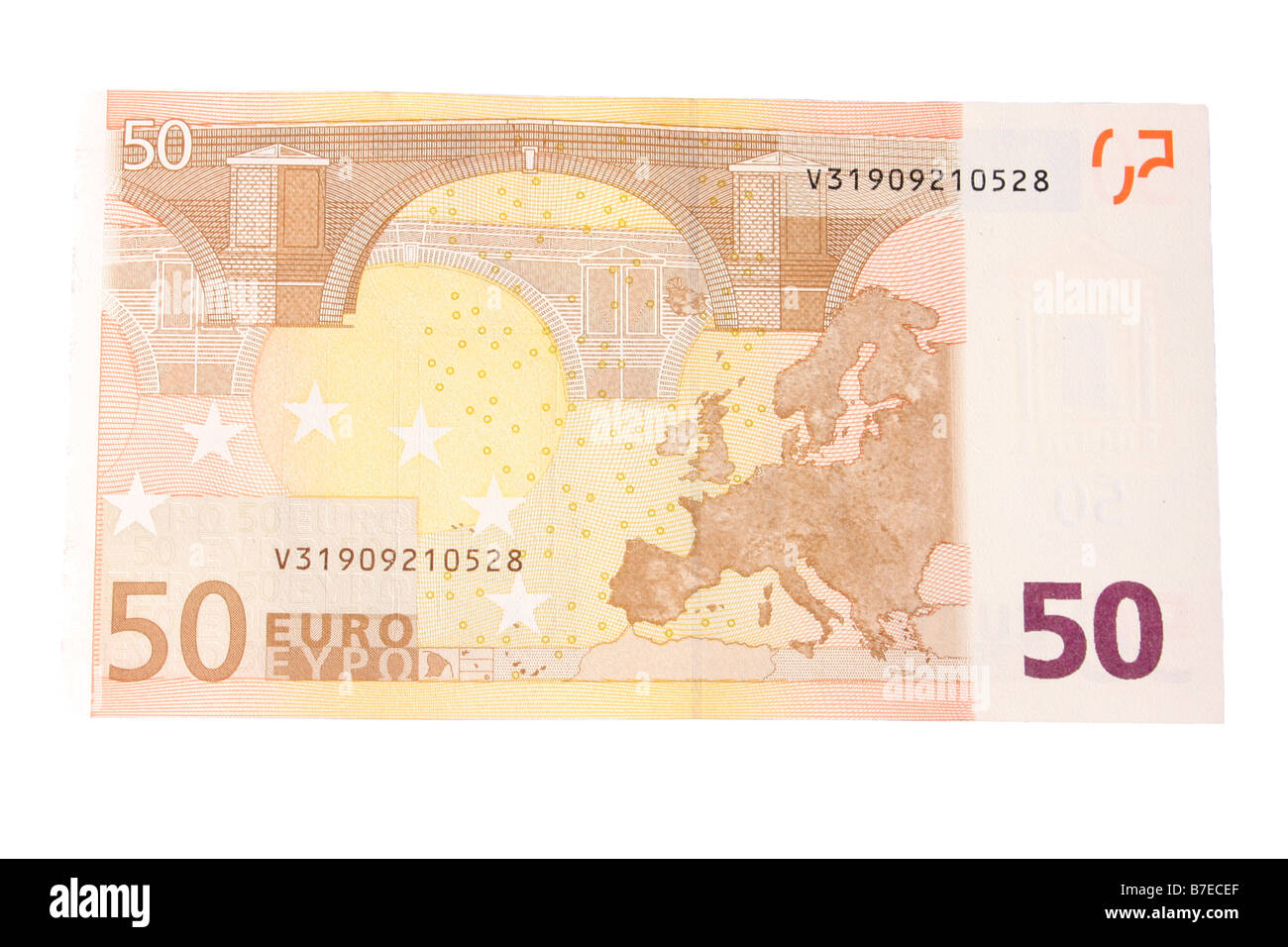 A fifty Euro bank note Stock Photo - Alamy