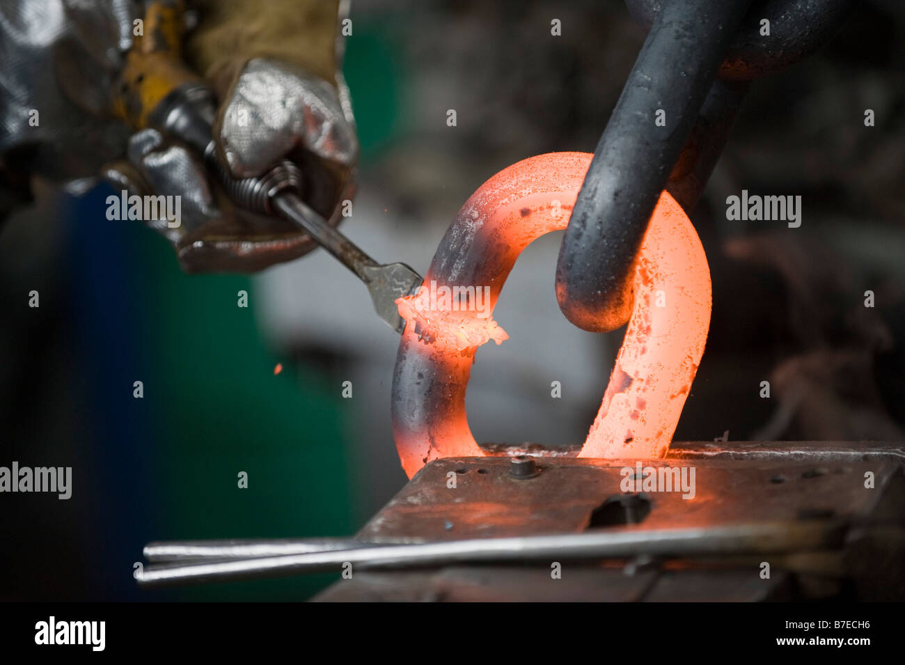 Inside a factory making manufactured goods with steel Stock Photo - Alamy