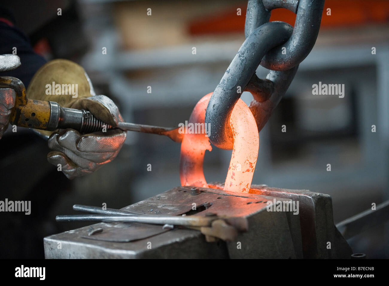 Inside a factory making manufactured goods with steel Stock Photo - Alamy
