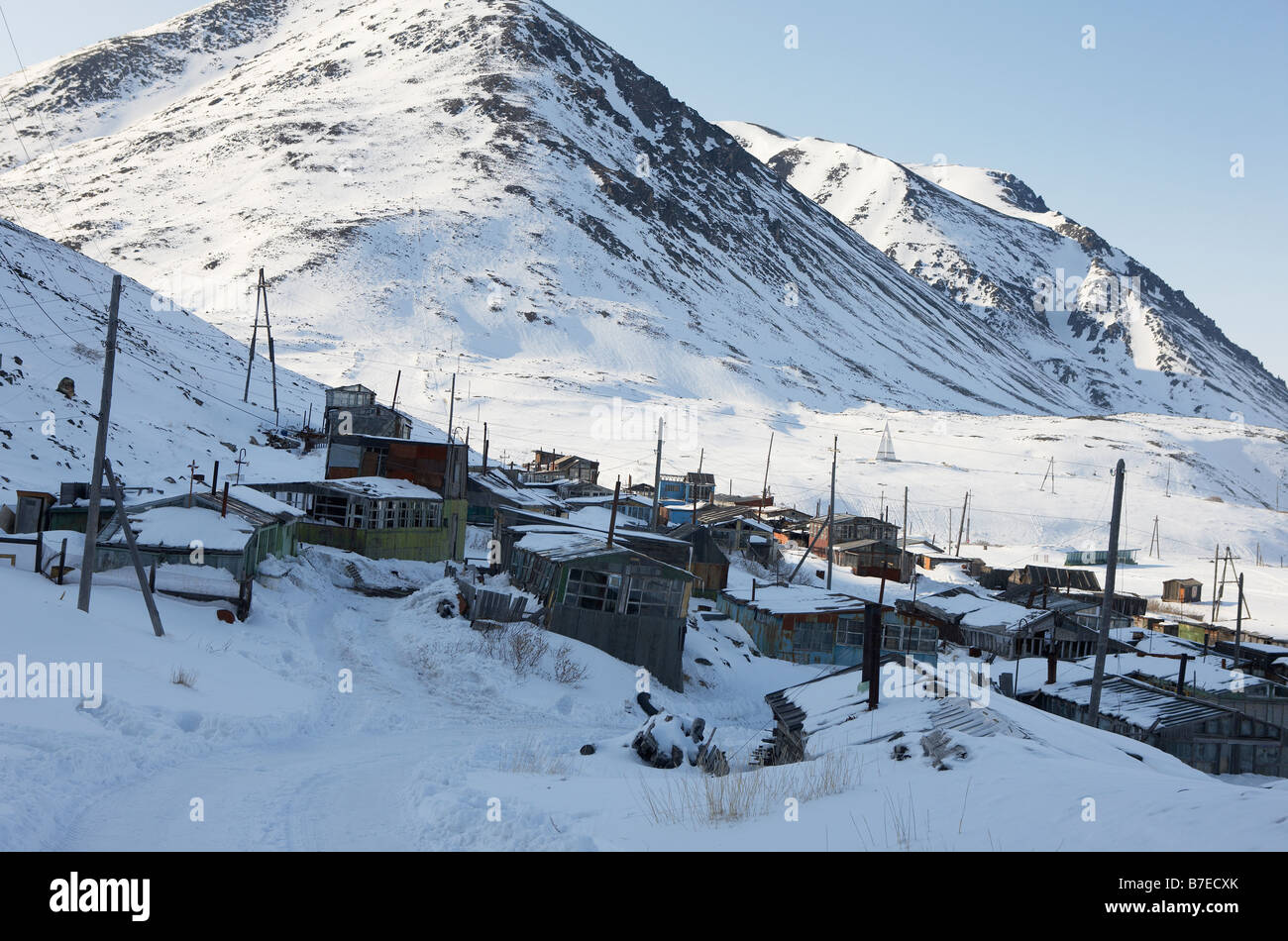Egvekinot, Chukotka Siberia Russia Stock Photo - Alamy