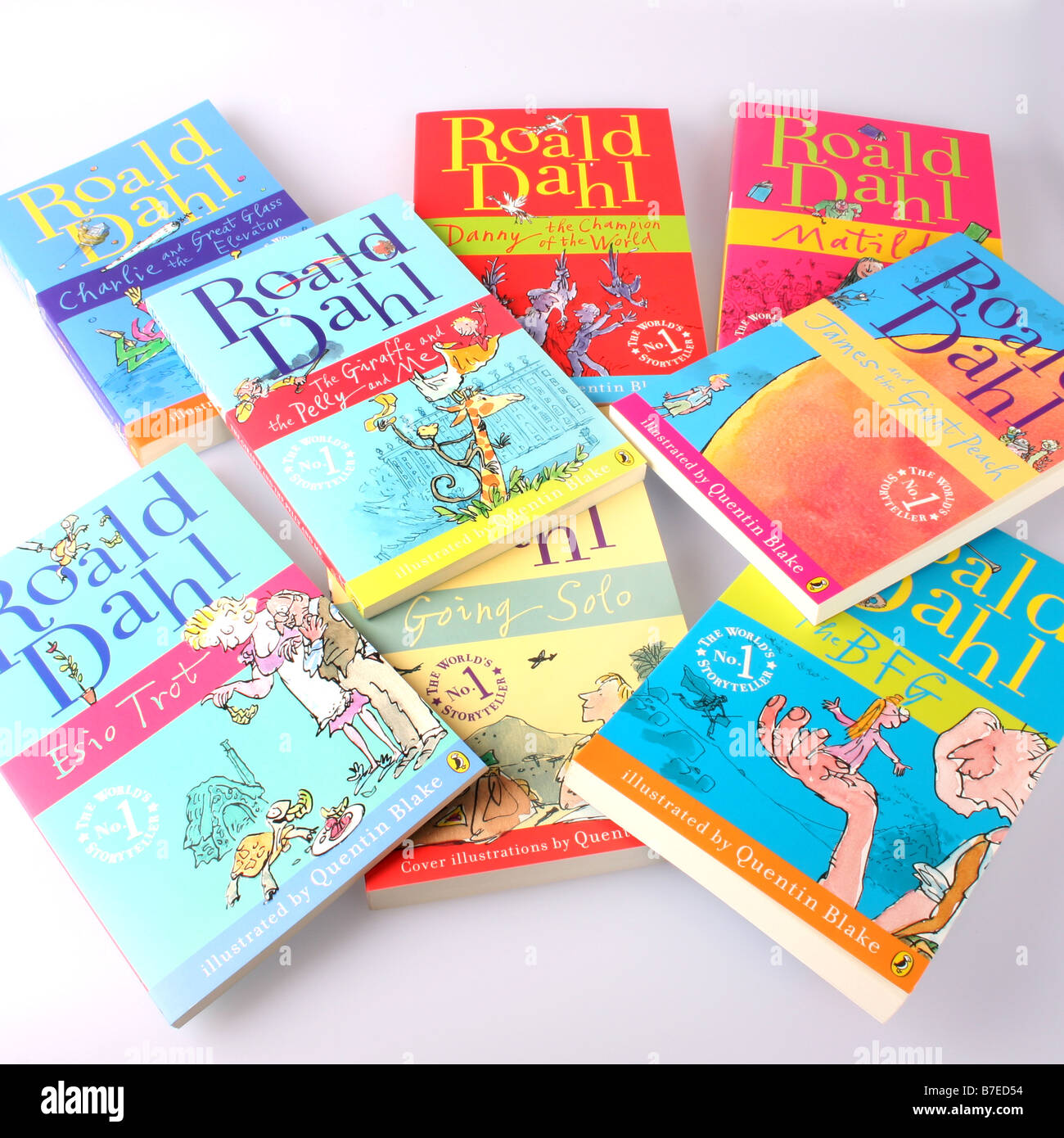 Roald Dahl Kids Books Stock Photos & Roald Dahl Kids Books Stock Images ...