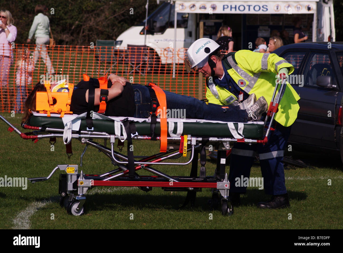 rescue patient service emergency equipment crew fire biddenden village ...