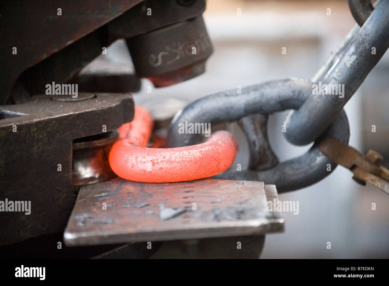 Inside a factory making manufactured goods with steel Stock Photo - Alamy