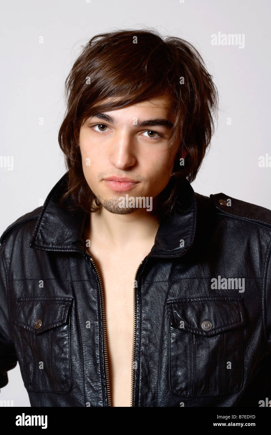 PORTRAIT OF A MAN AGE 20 YEARS Stock Photo - Alamy