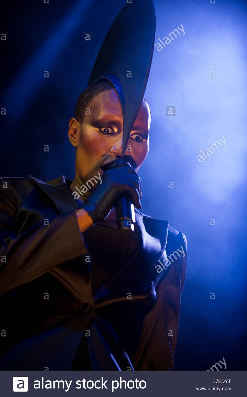 Grace Jones Singer Stock Photos & Grace Jones Singer Stock Images - Alamy
