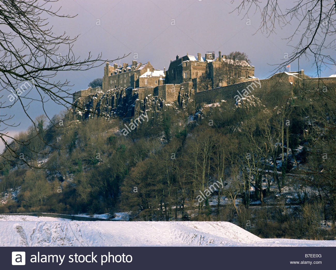 Stirling Castle Snow High Resolution Stock Photography and Images - Alamy