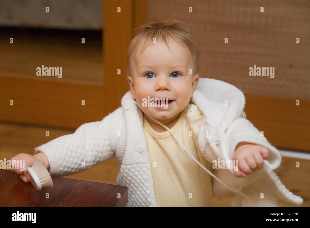 Ten Month Old Baby Stock Photo - Alamy