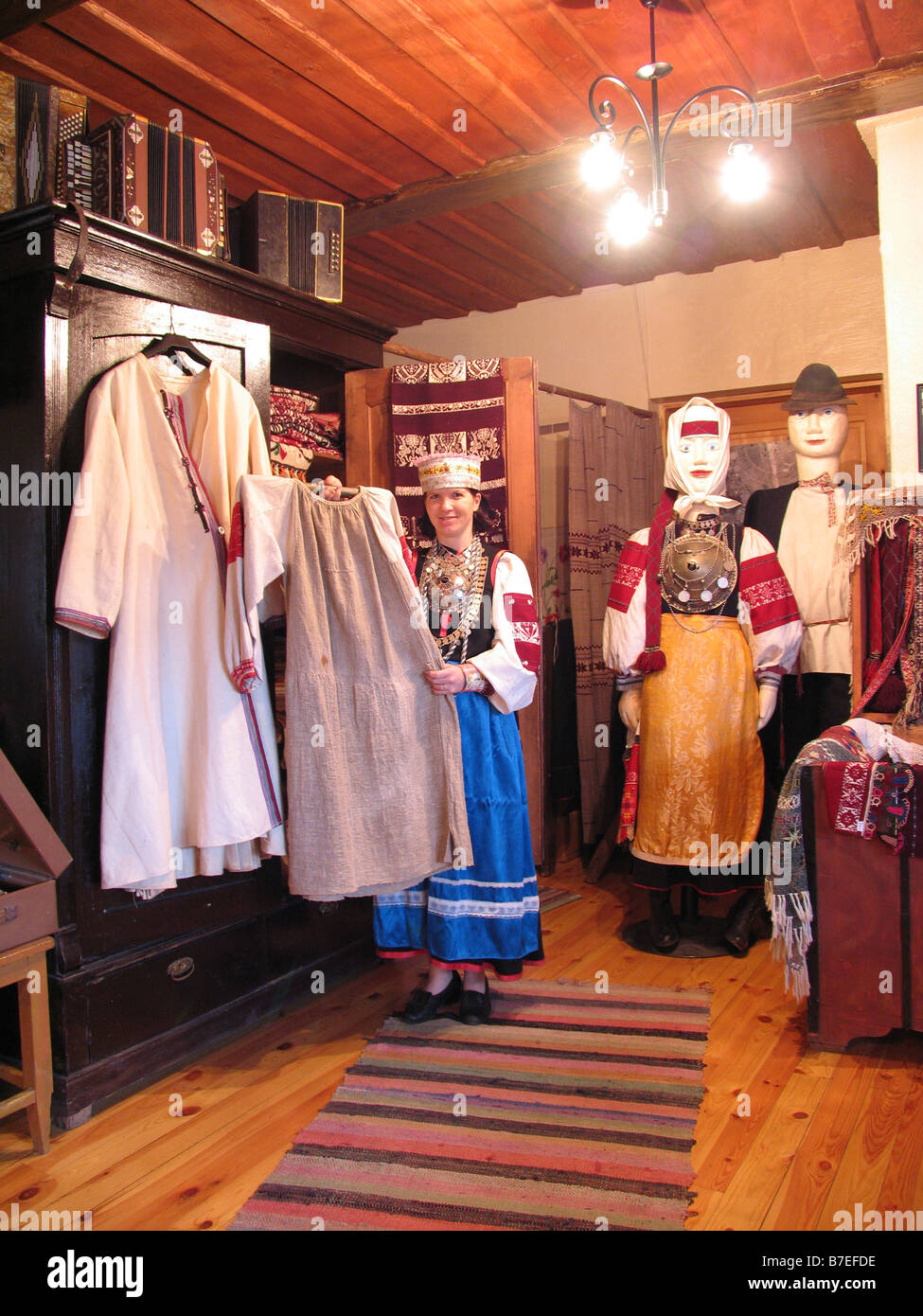 Estonia national costume hi-res stock photography and images - Alamy