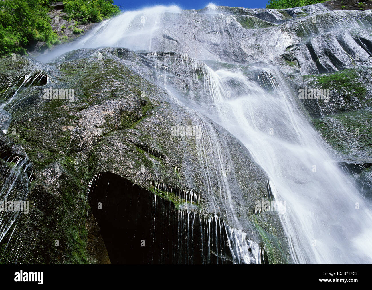 Waterfall process image hi-res stock photography and images - Alamy