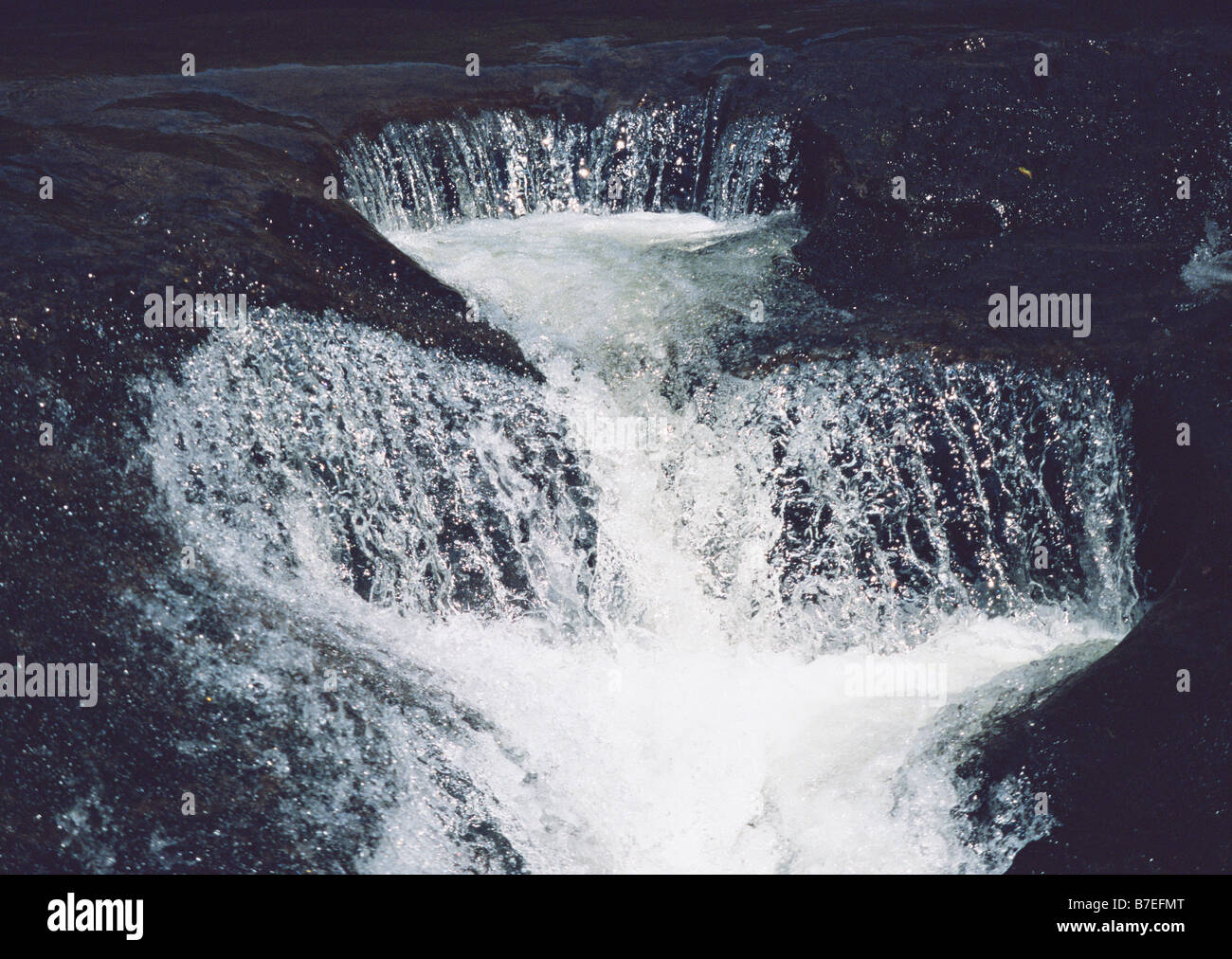 Waterfall process image hi-res stock photography and images - Alamy