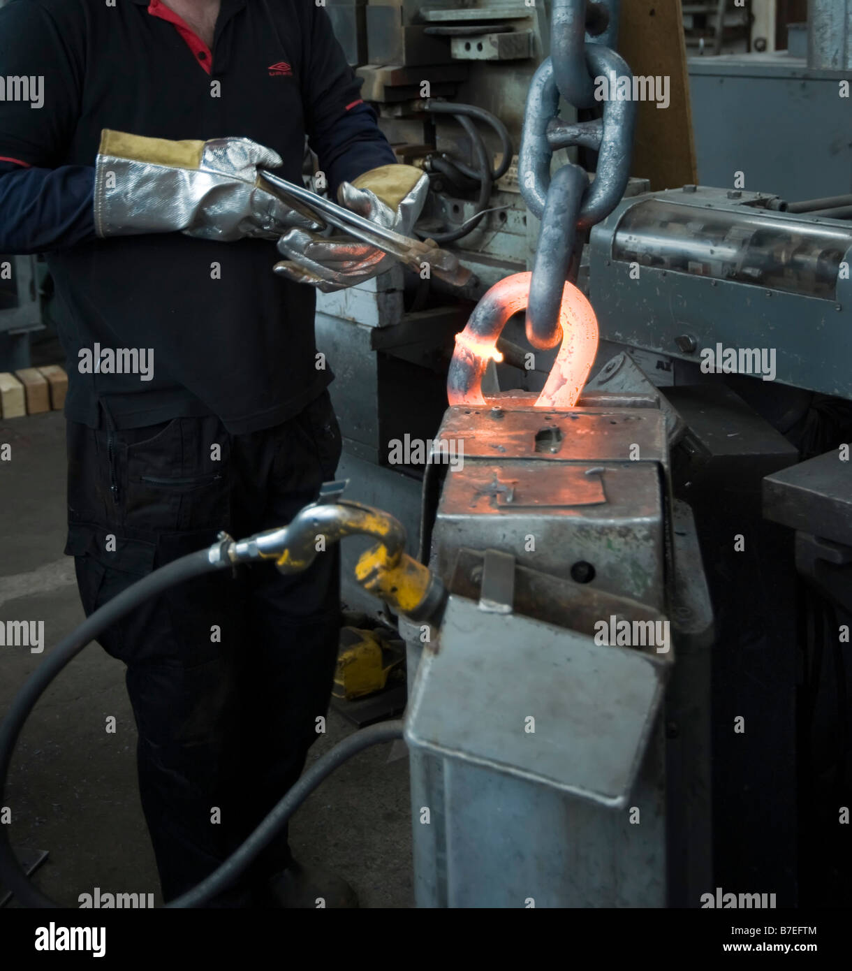 Inside a factory making manufactured goods with steel Stock Photo - Alamy