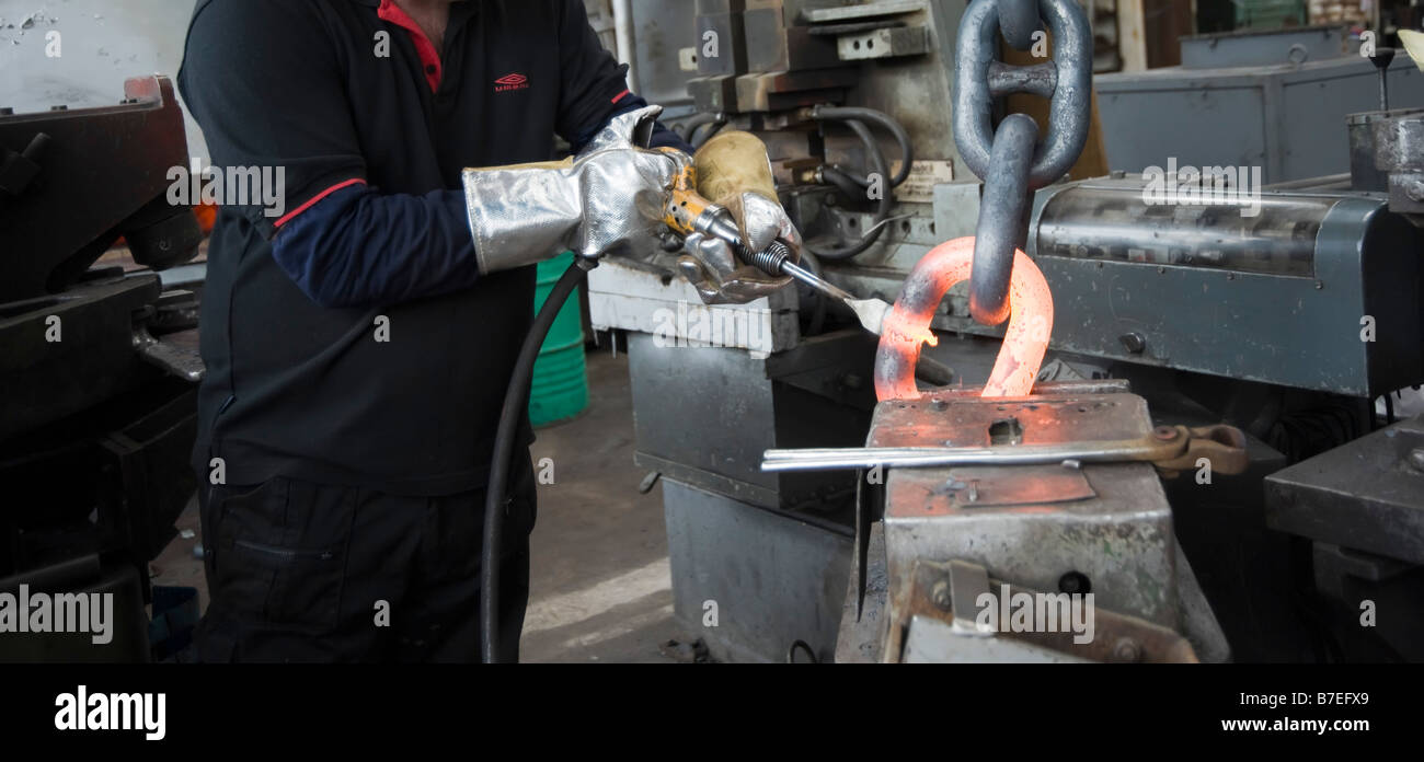 Inside a factory making manufactured goods with steel Stock Photo - Alamy