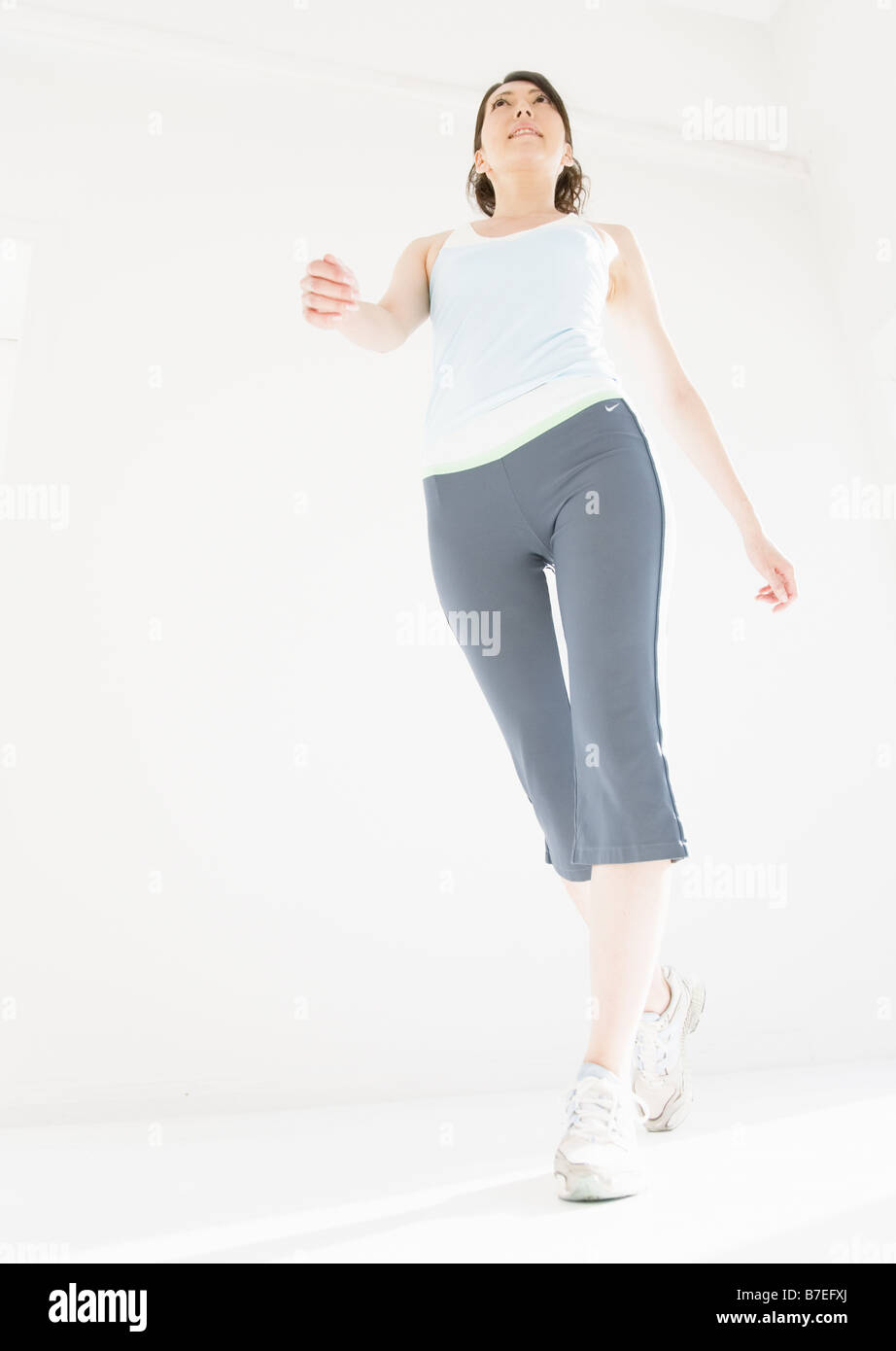 Woman in 30s walking hi-res stock photography and images - Alamy