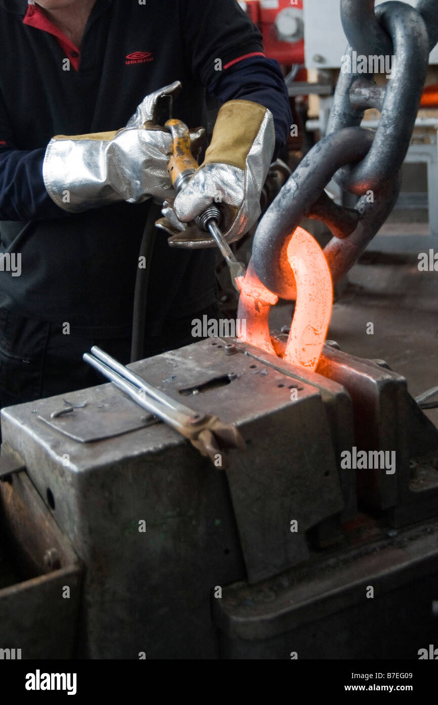 Inside a factory making manufactured goods with steel Stock Photo - Alamy