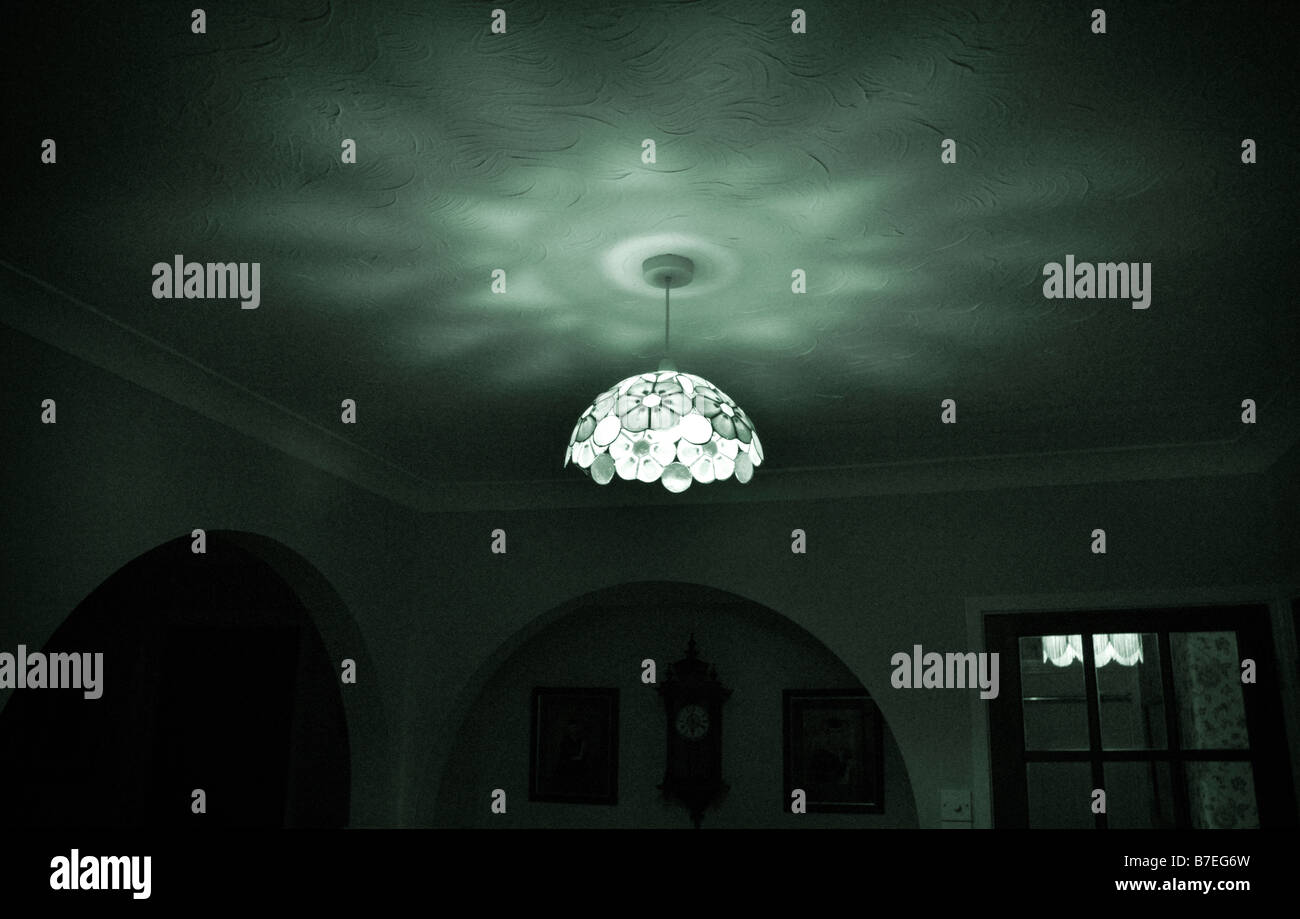 hanging internal light Stock Photo - Alamy