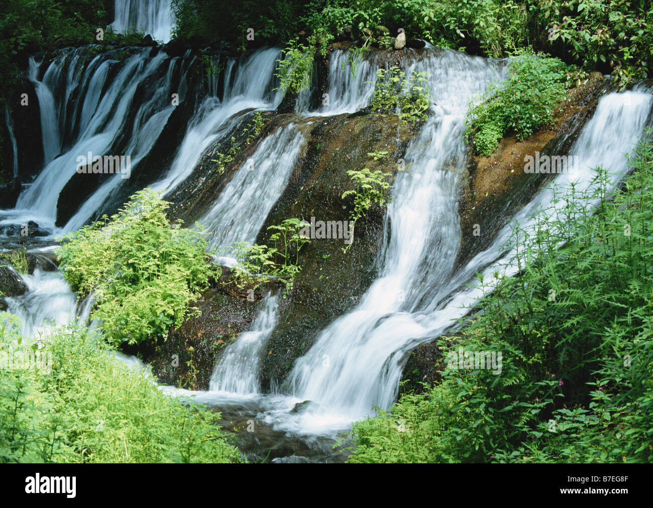 Waterfall process image hi-res stock photography and images - Alamy