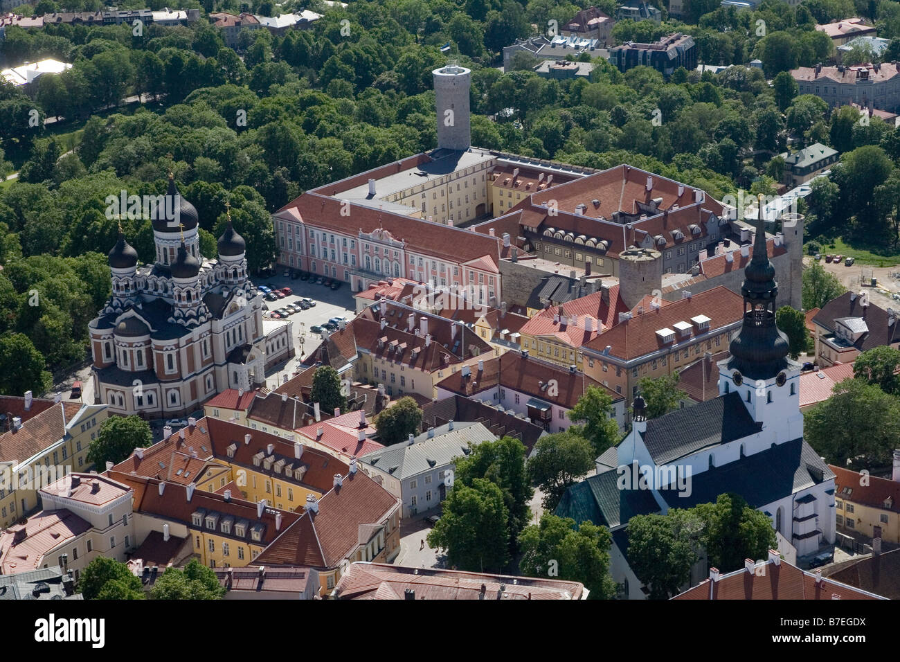 Medieval toompea castle in old hi-res stock photography and images - Alamy