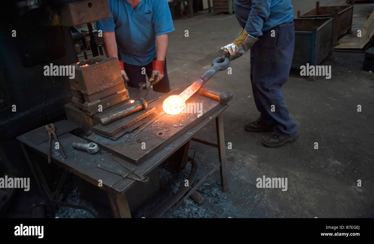 Inside a factory making manufactured goods with steel Stock Photo - Alamy