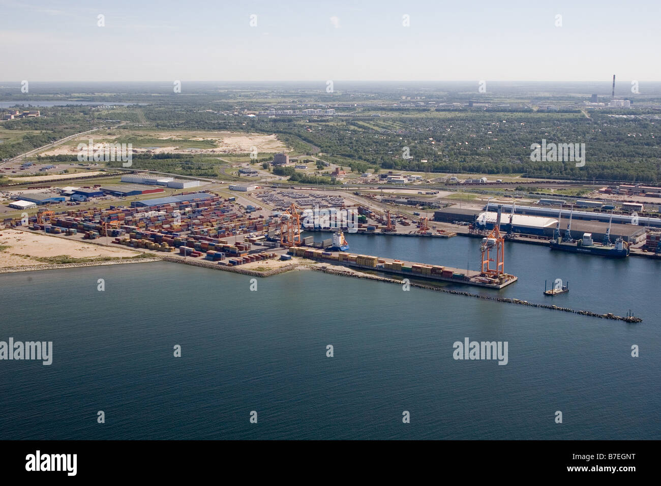 Muuga cargo port hi-res stock photography and images - Alamy