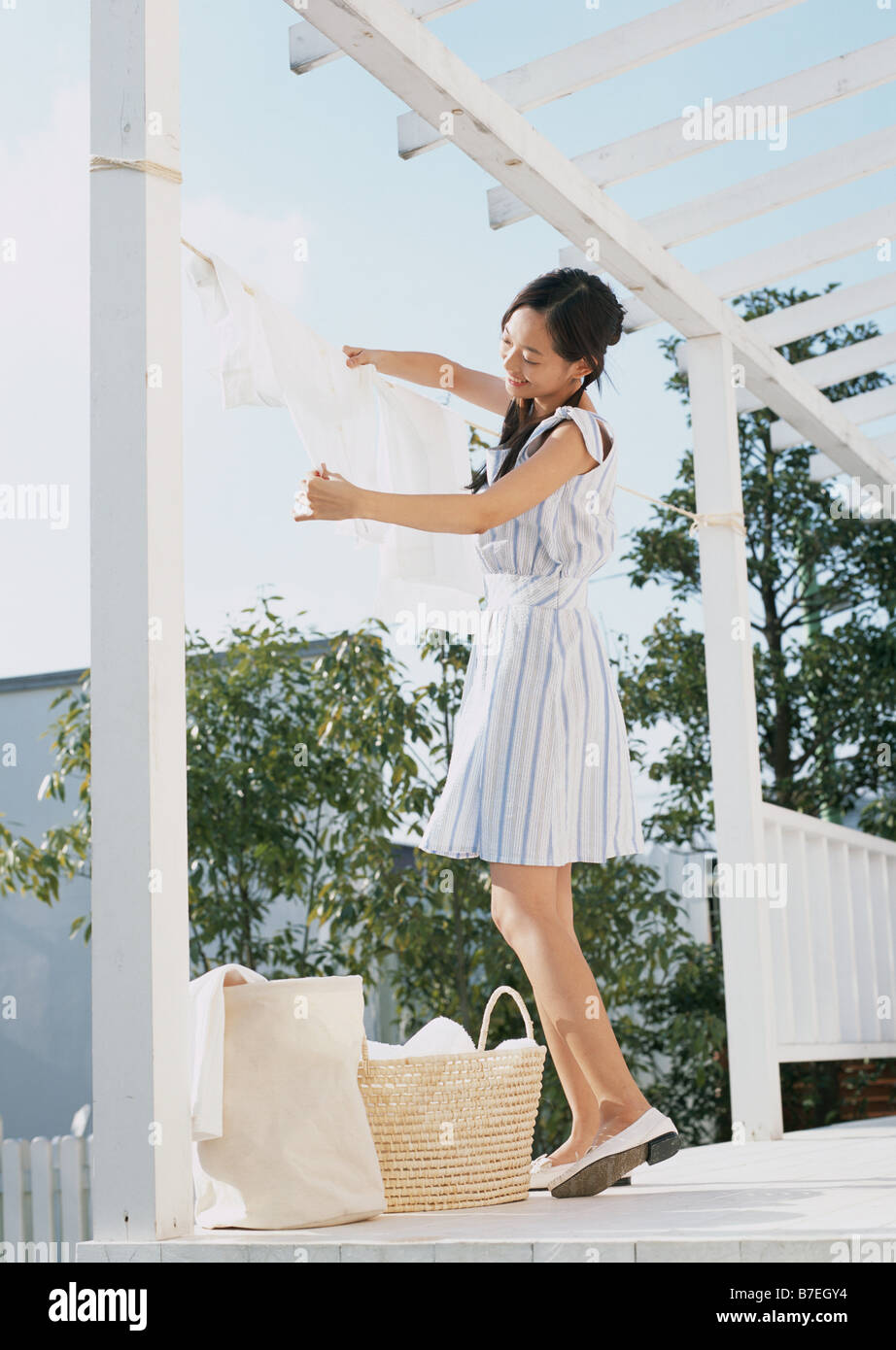 Washing braids hi-res stock photography and images - Alamy