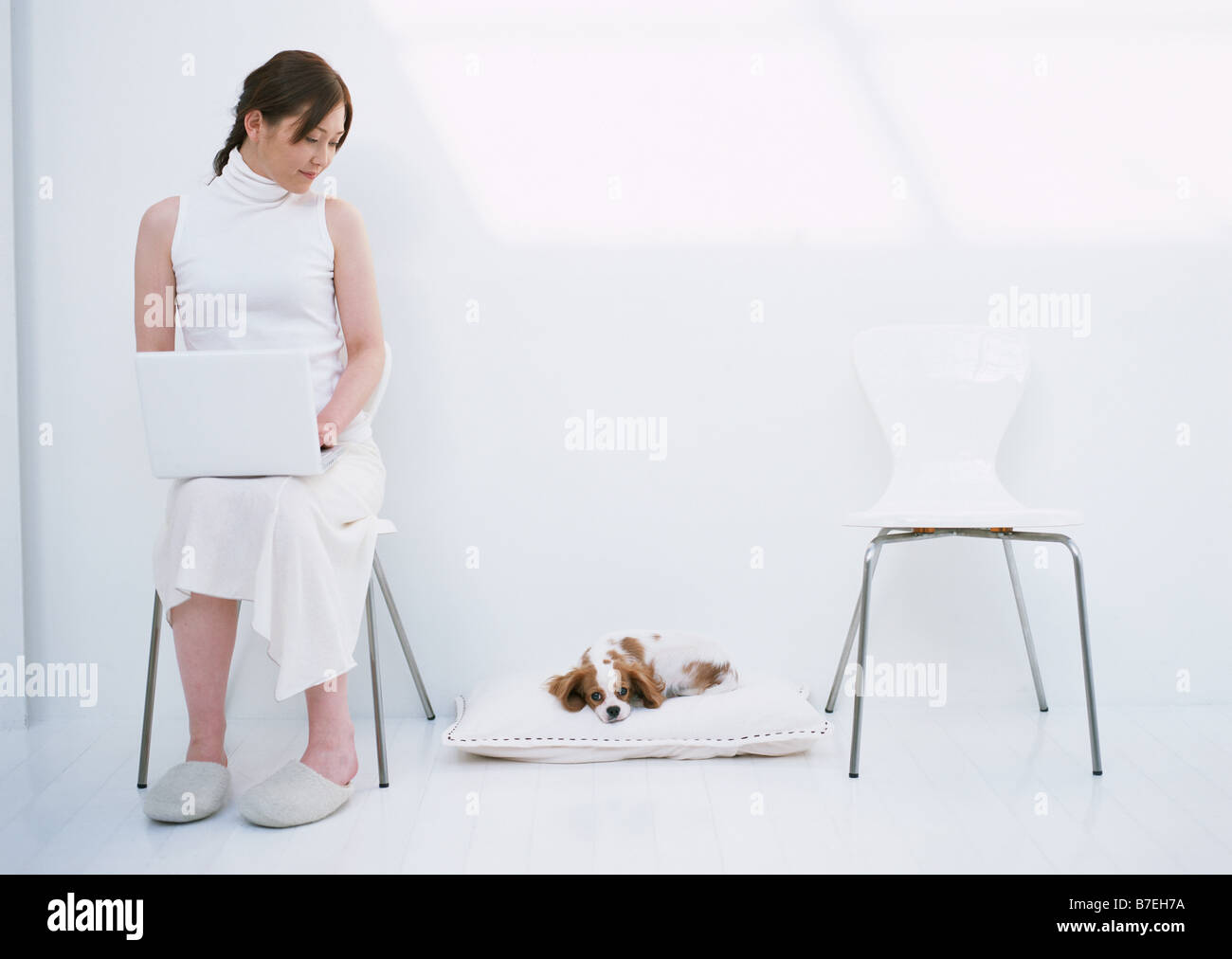 Personal Computer Scene Stock Photo - Alamy