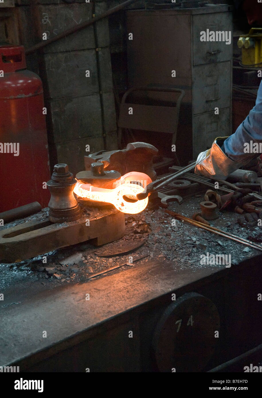 Inside a factory making manufactured goods with steel Stock Photo - Alamy