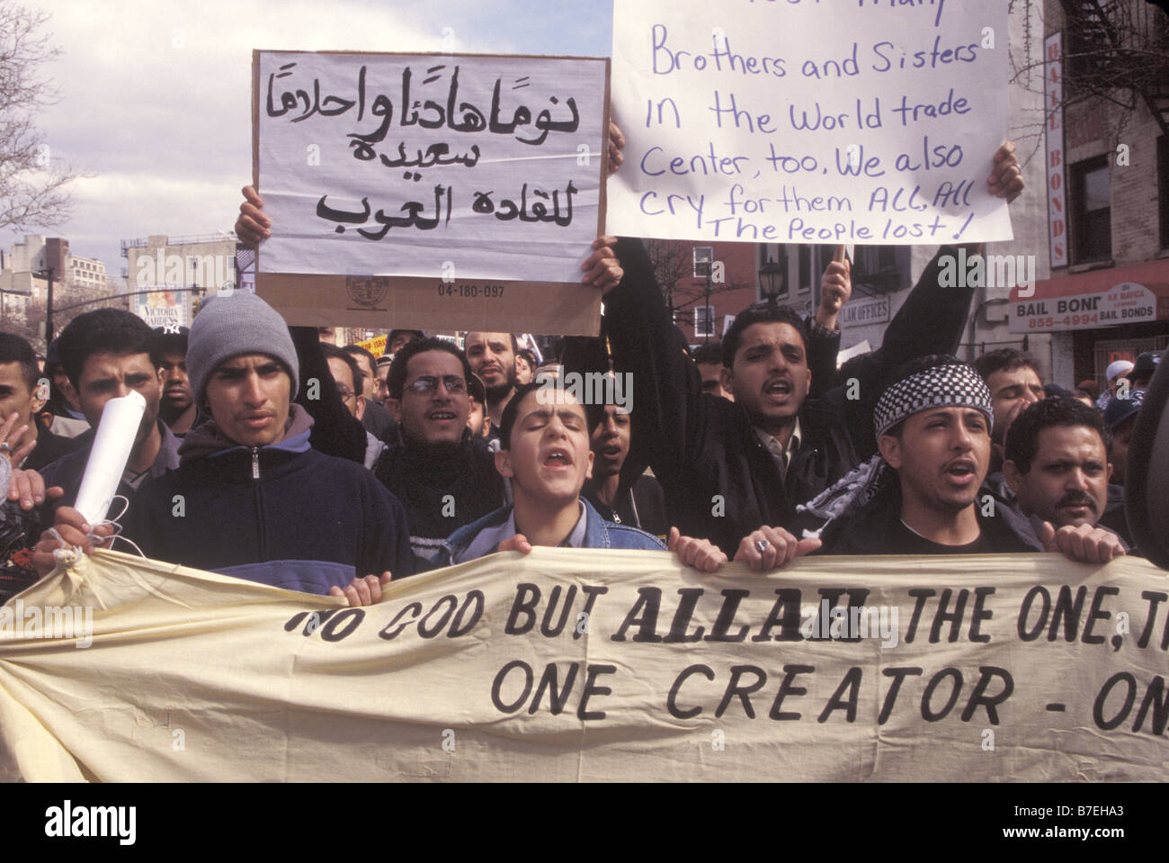 Palestinian Americans protest against Israeli occupation and treatment ...