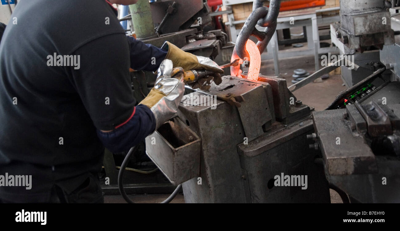Inside a factory making manufactured goods with steel Stock Photo - Alamy
