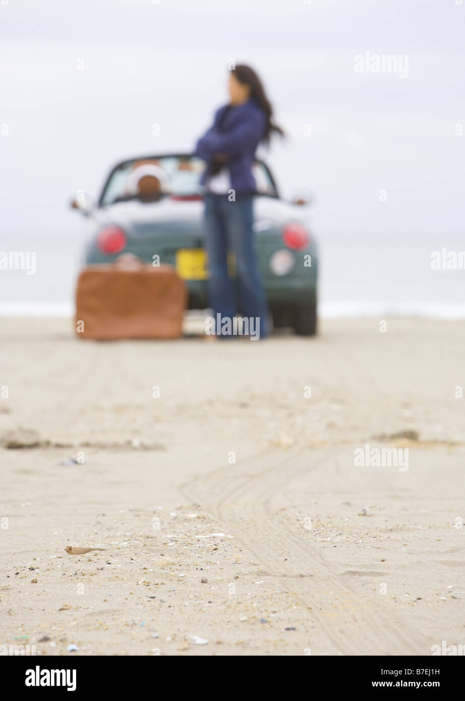 Track on the beach hi-res stock photography and images - Alamy