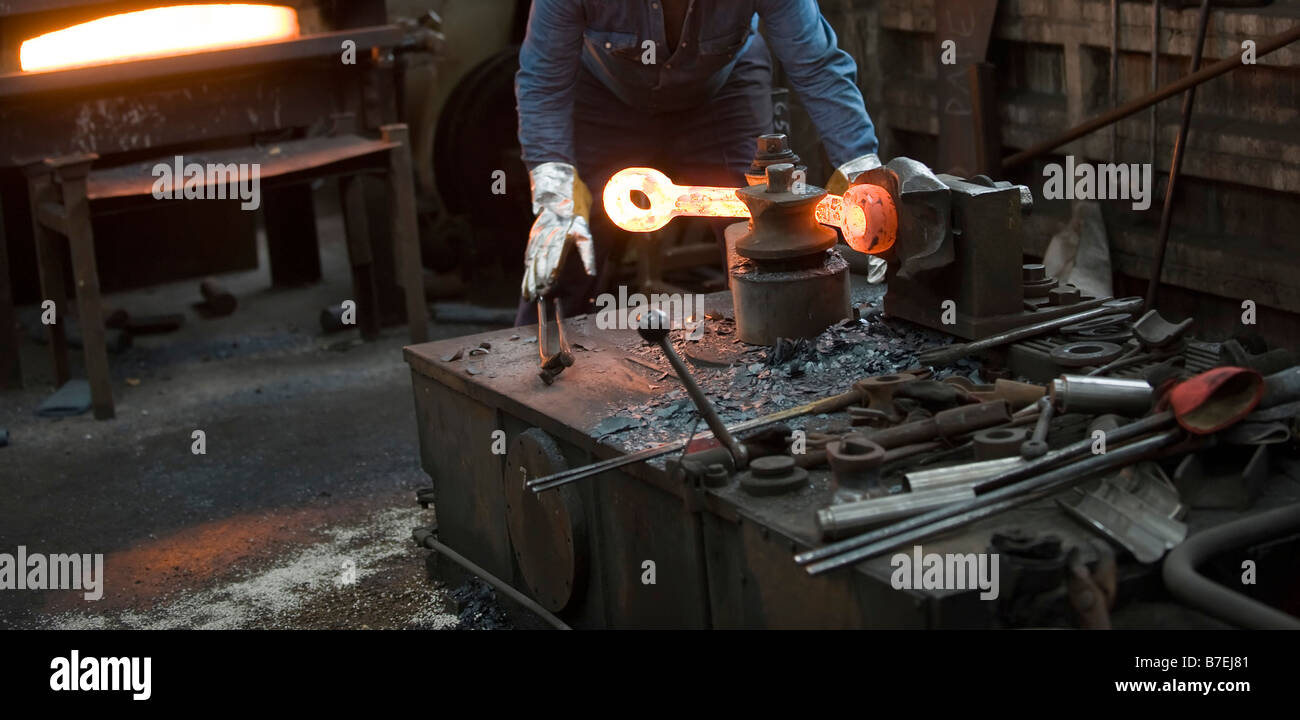 Inside a factory making manufactured goods with steel Stock Photo - Alamy