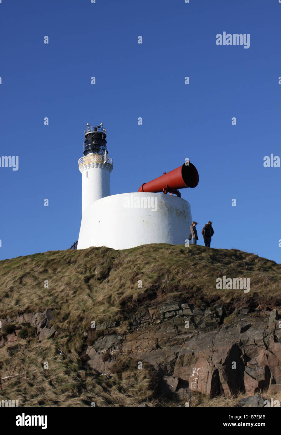 Aberdeen girdleness lighthouse hi-res stock photography and images - Alamy