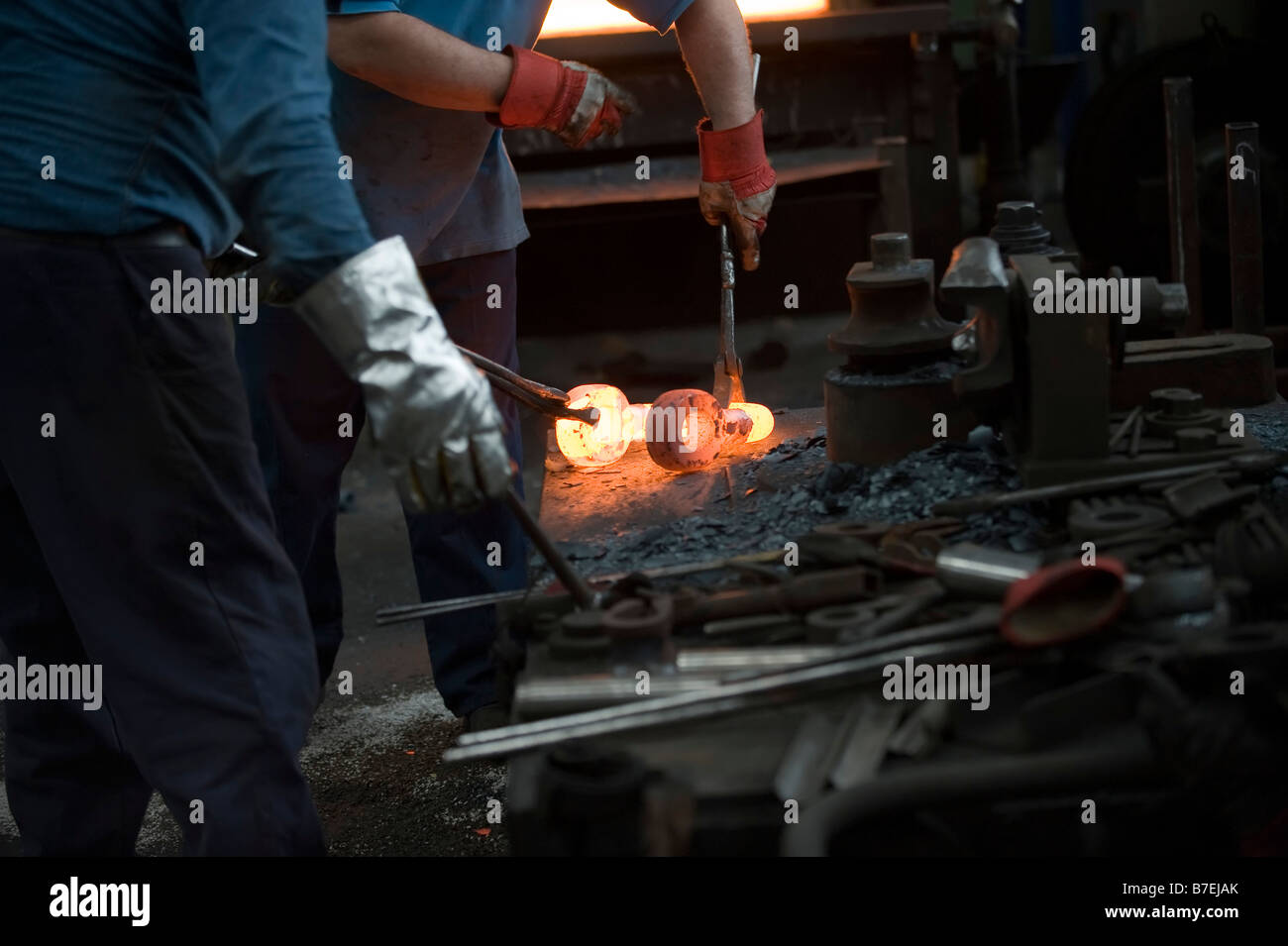 Inside a factory making manufactured goods with steel Stock Photo - Alamy