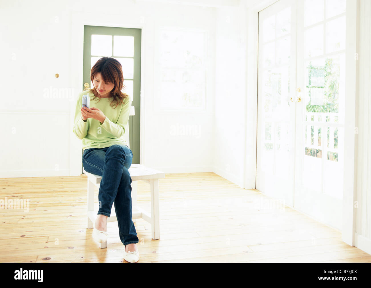 Cellular Phone Scene Stock Photo - Alamy