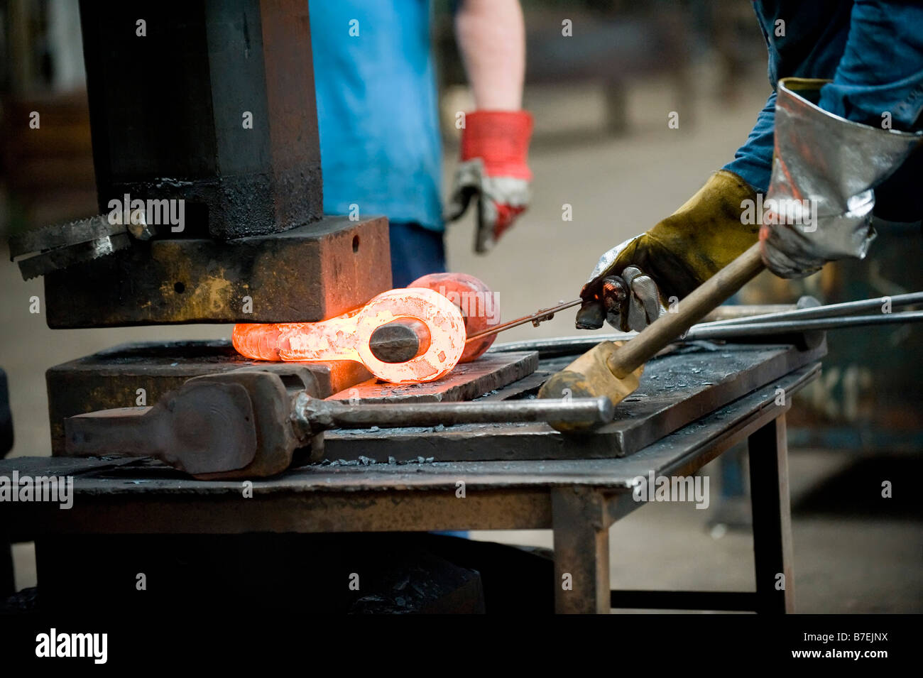 Inside a factory making manufactured goods with steel Stock Photo - Alamy