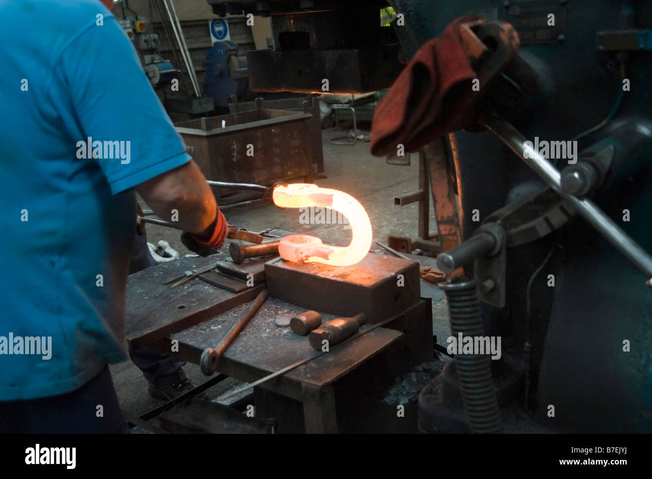 Inside a factory making manufactured goods with steel Stock Photo - Alamy