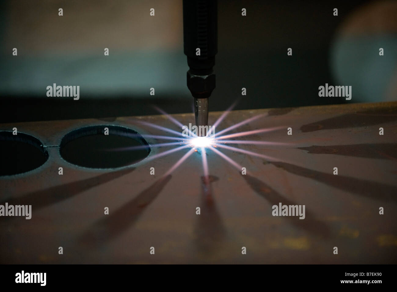 Inside a factory making manufactured goods with steel Stock Photo - Alamy