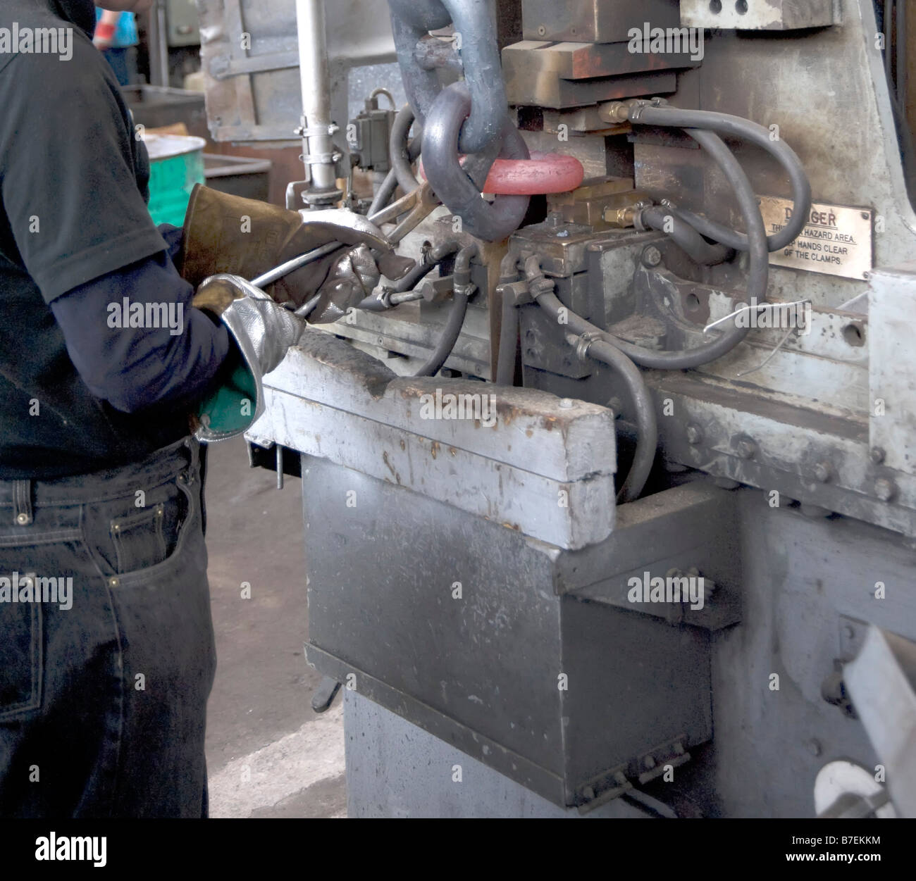 Inside a factory making manufactured goods with steel Stock Photo - Alamy