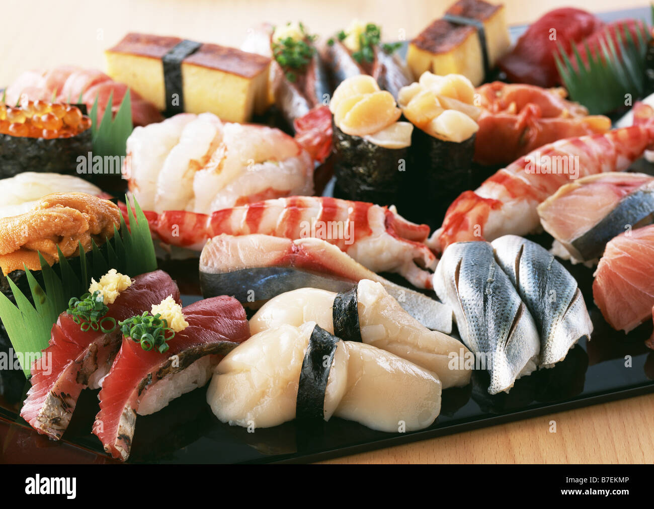 Mackerel nigiri hi-res stock photography and images - Alamy