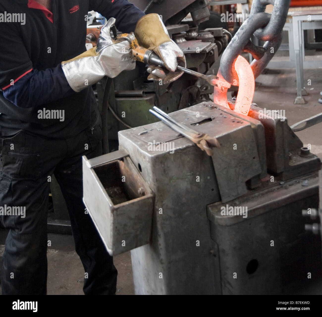 Inside a factory making manufactured goods with steel Stock Photo - Alamy